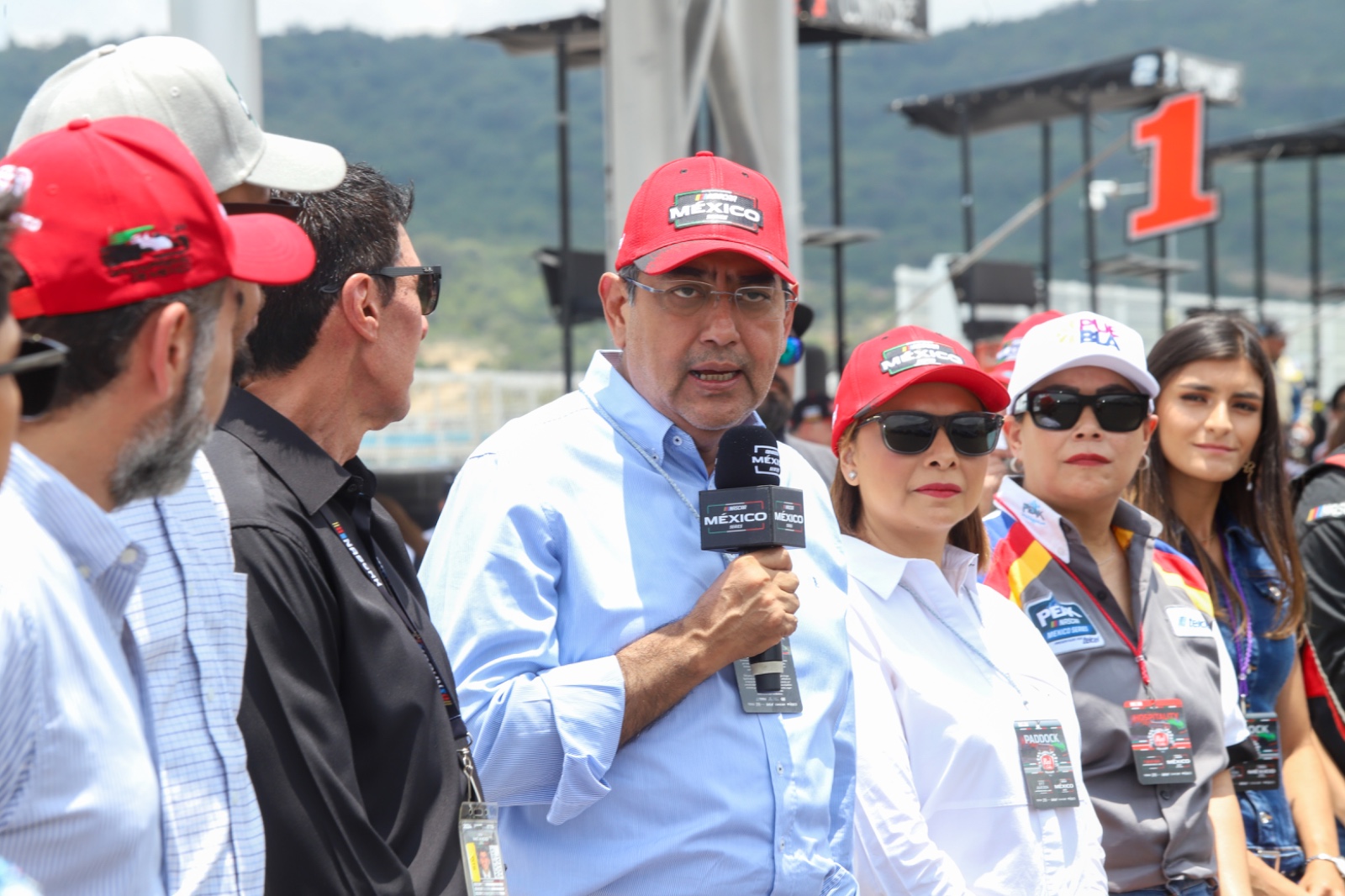 Sergio Salomón da inicio a la sexta fecha de NÁSCAR en Puebla - Libre ...