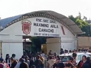Activación de Operativo Mochila en secundaria de Huejotzingo por ...